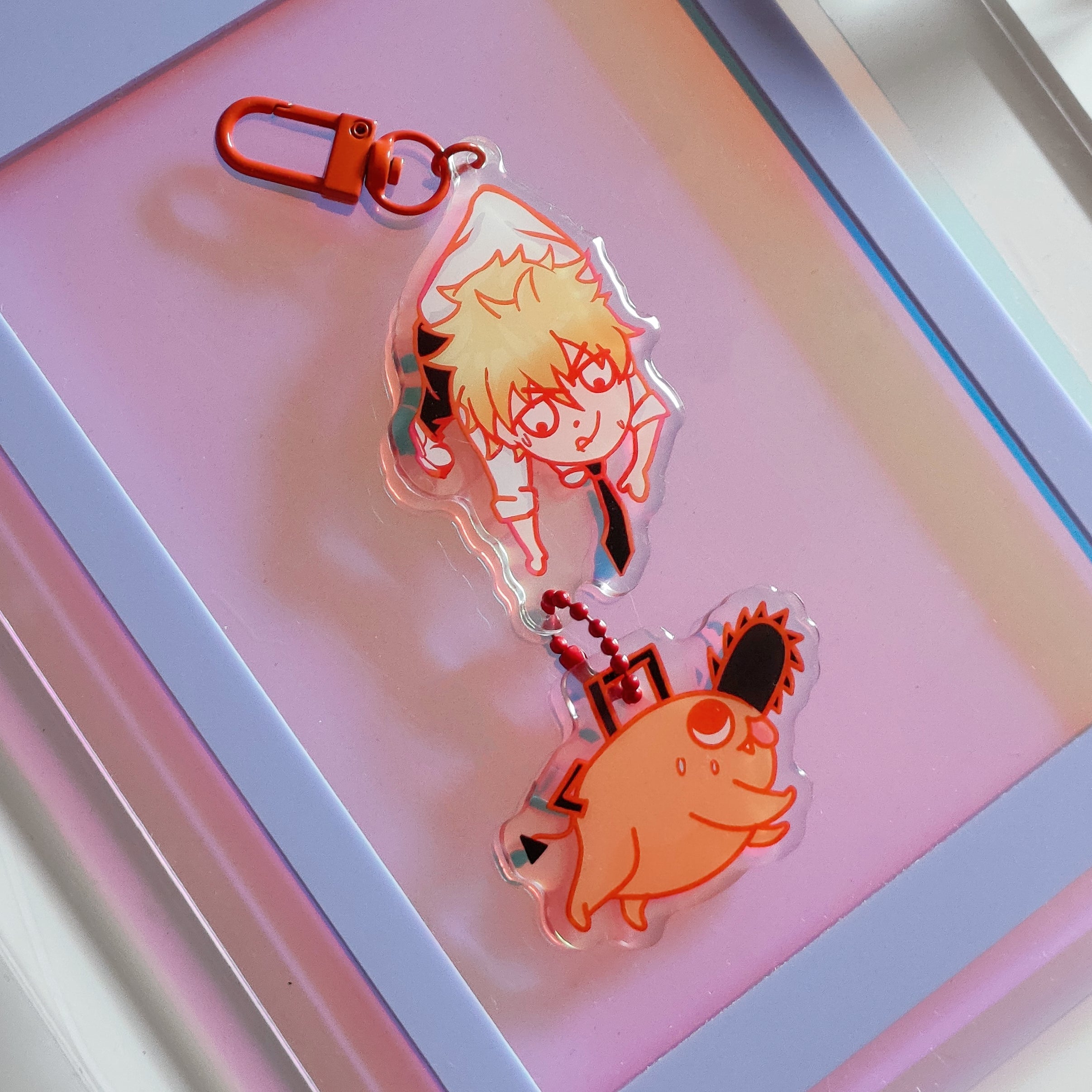 Chainsaw Devil Keyring – BEEEANS